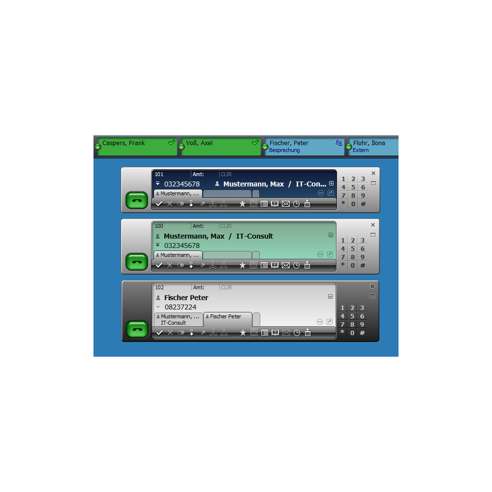 xtelsio phonesuite CTI Client Standard (Version 3.x), 39,27