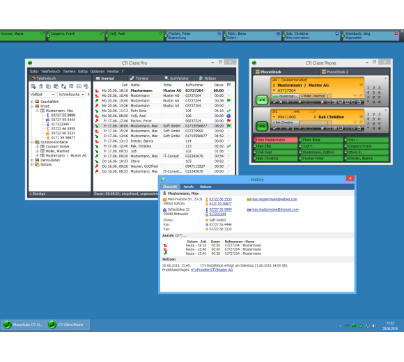 xtelsio phonesuite CTI Client Standard (Version 3.x), 39,27
