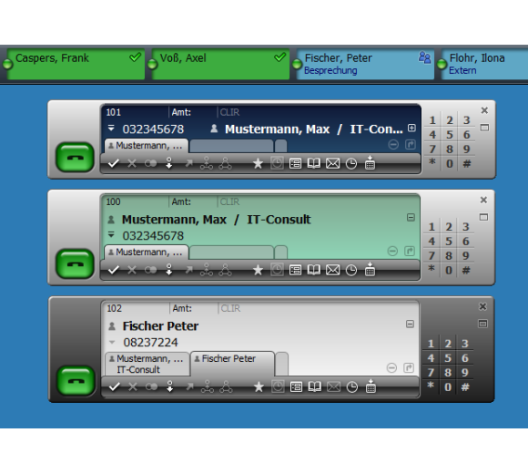 xtelsio phonesuite CTI Client Standard (Version 3.x), 39,27