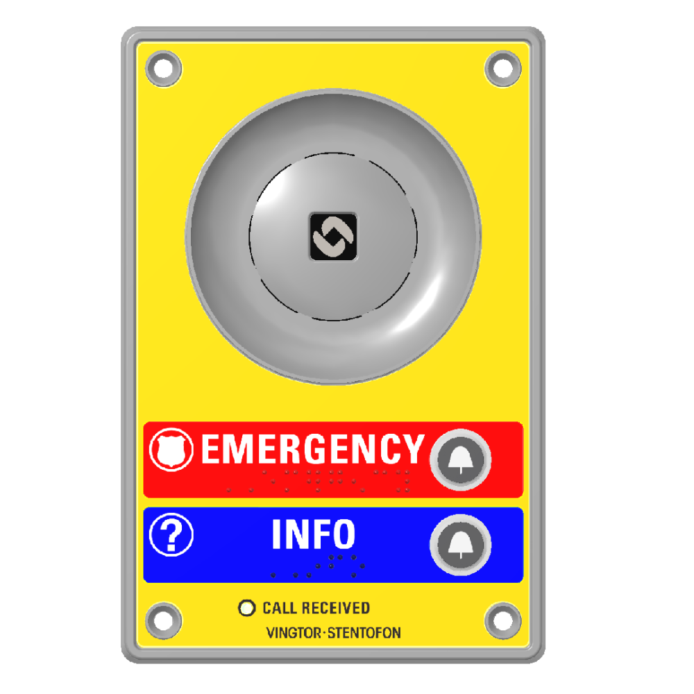 STENTOFON TCIS-C1 IP and SIP Intercom