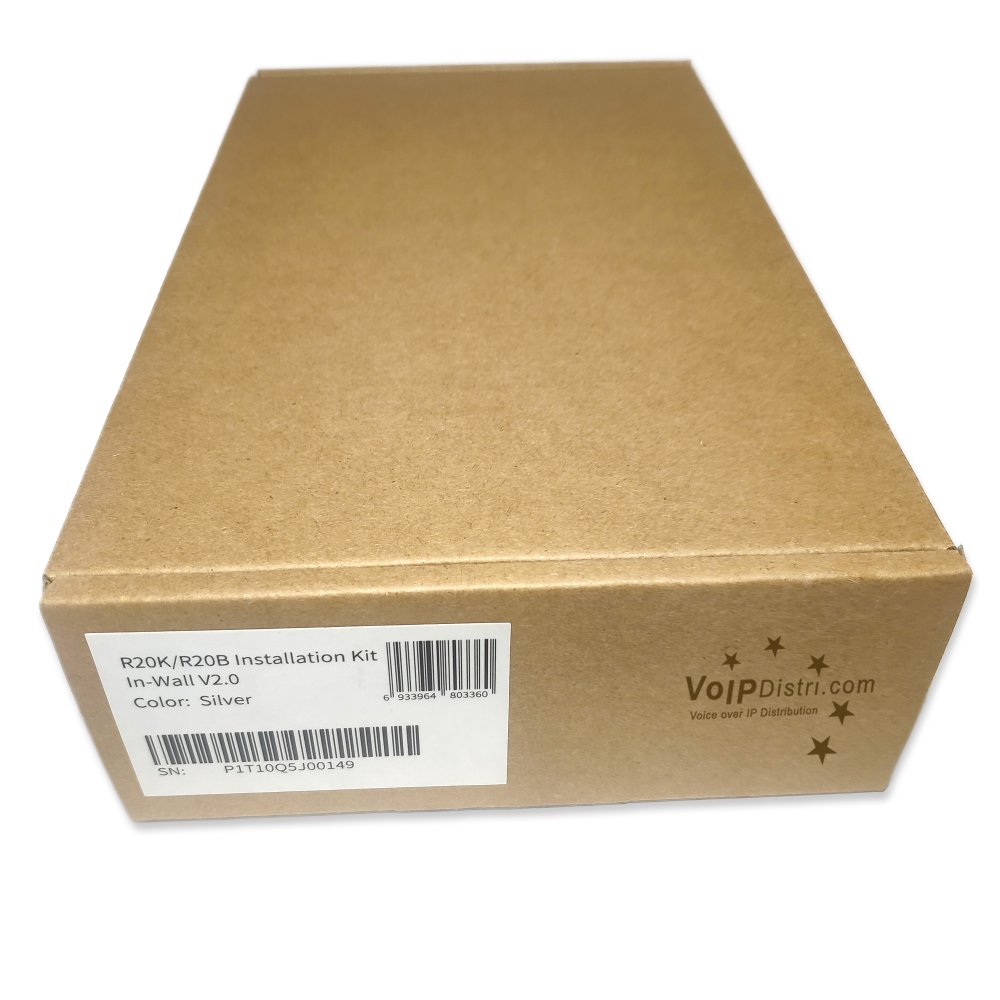 Akuvox In-Wall R20K & R20B Installation Kit (Flush Mount)